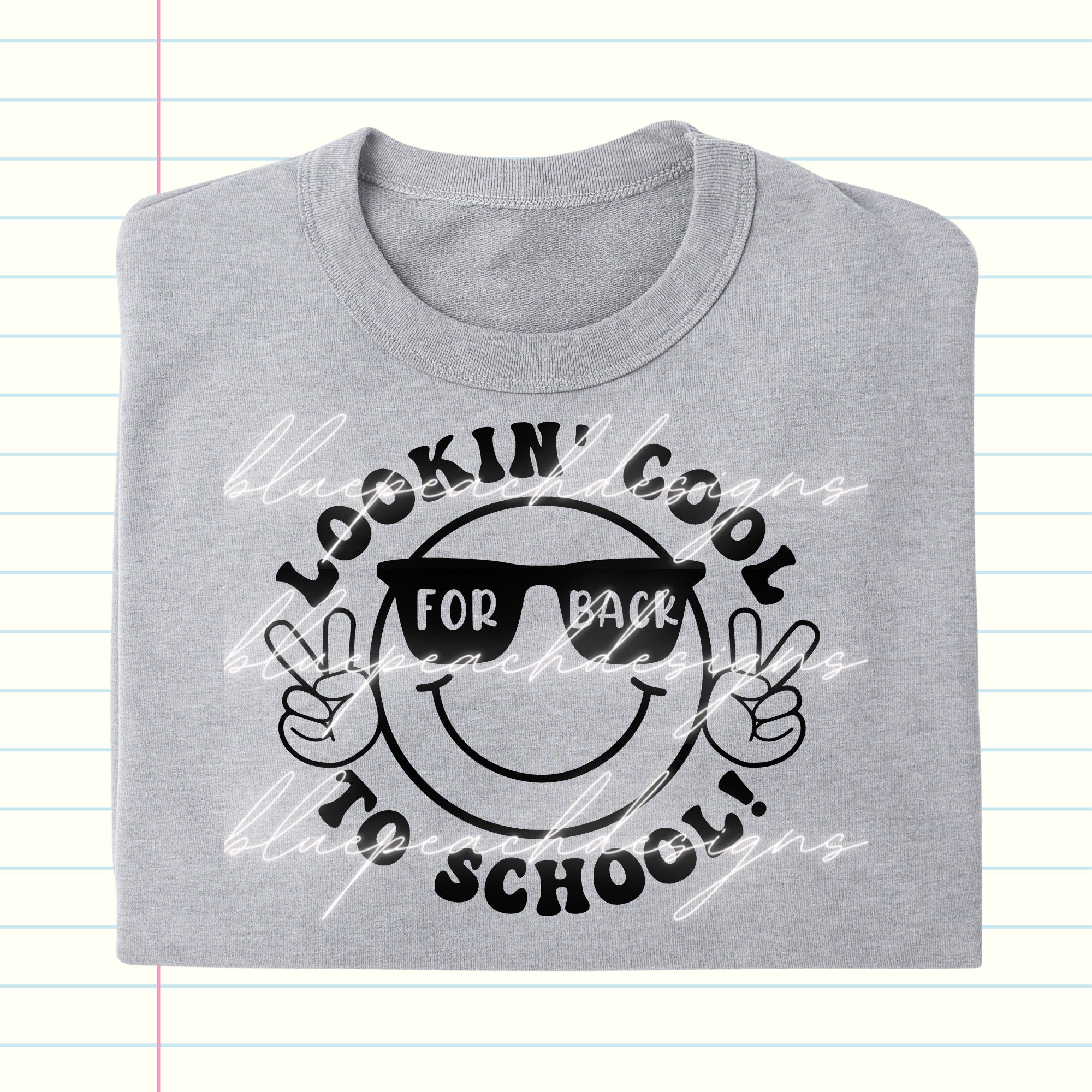 Lookin Cool for Back to School SVG PNG, Schools Back In, First Day of ...