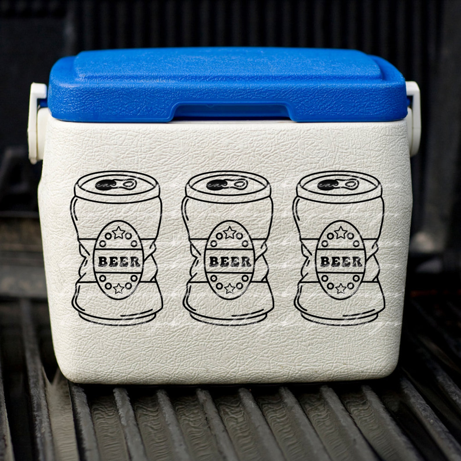 Crushed Beer Can SVG/PNG: Summer Party Clipart (digital Download) - Etsy