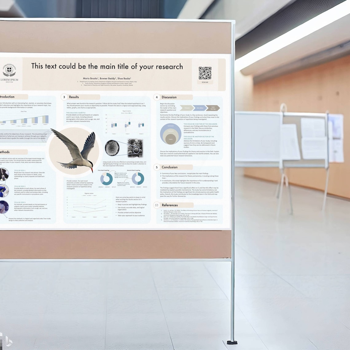 Research Poster Template | A0 Landscape Powerpoint | Present Scientific ...