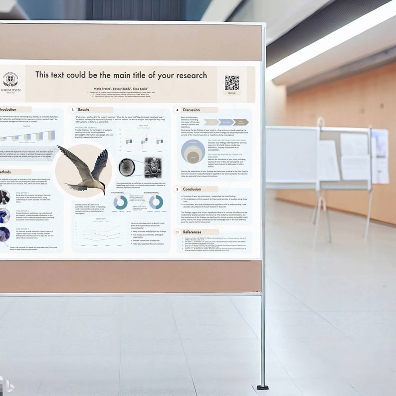 Research Poster Template | A0 Landscape Powerpoint | Present Scientific ...