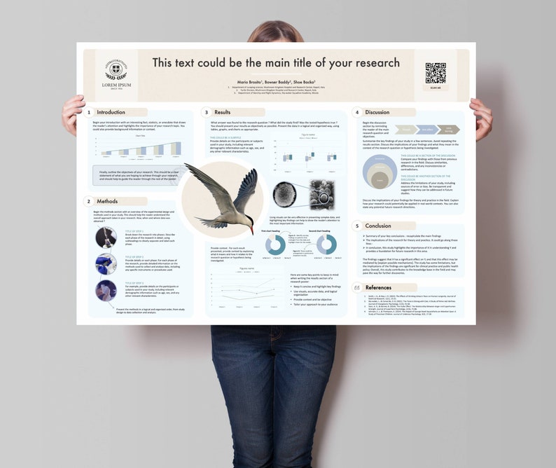 Research Poster Template | A0 Landscape Powerpoint | Present Scientific ...