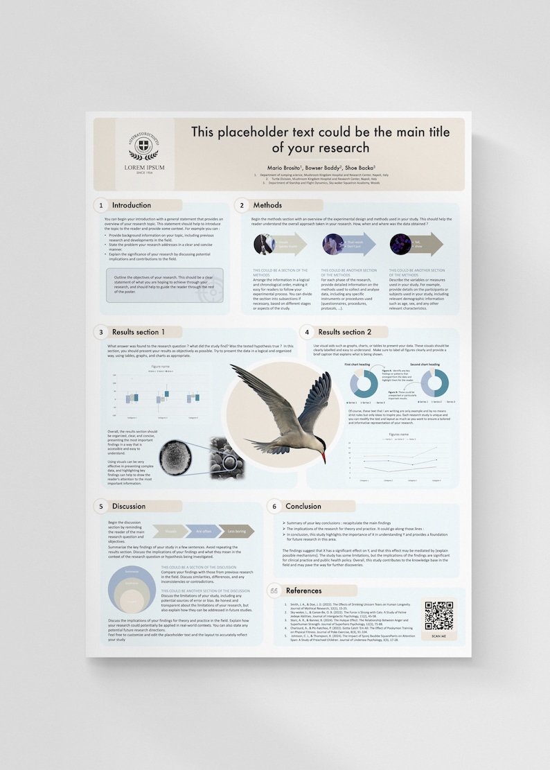 Scientific Poster Template A0 Portrait Powerpoint for Conference ... Scientific Poster Template A0 Portrait Powerpoint for Conference ...