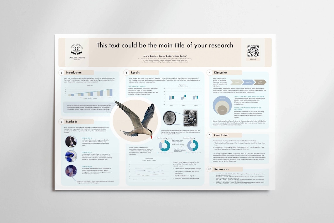 Research Poster Template | A0 Landscape Powerpoint | Present Scientific ...