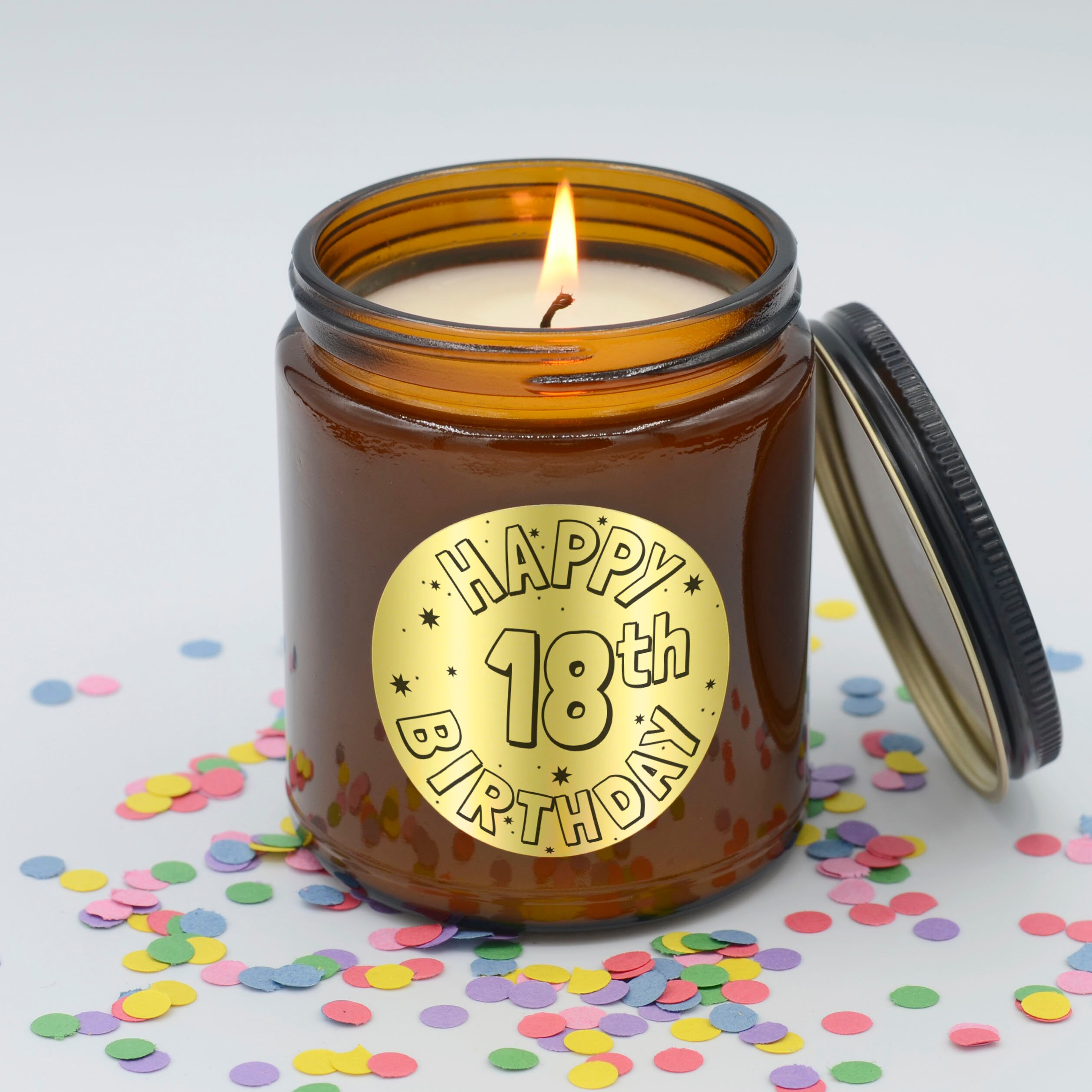 Happy 18th Birthday Candles