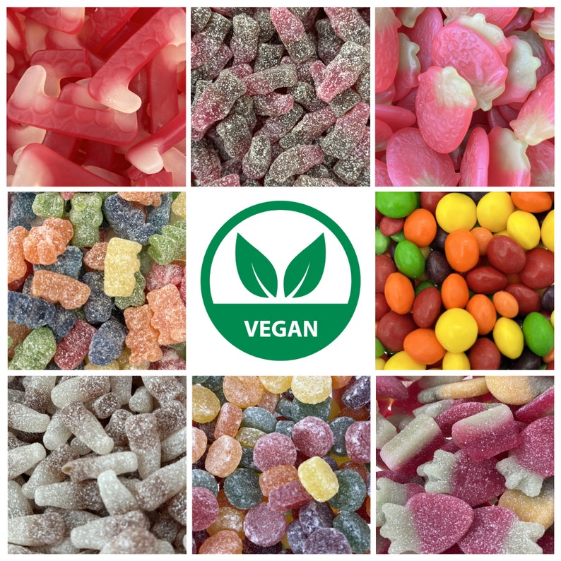 Vegan Pick-n-mix Assorted Sweets Mix Candy Baba - Etsy
