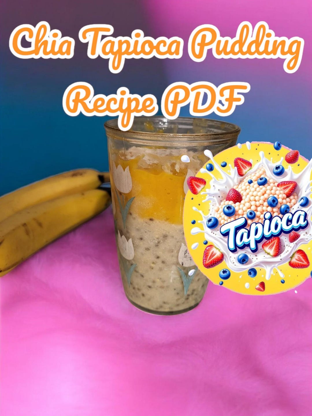 Tapioca Pearl & Chia Seed Delight Recipe Digital Download Pdf - Etsy
