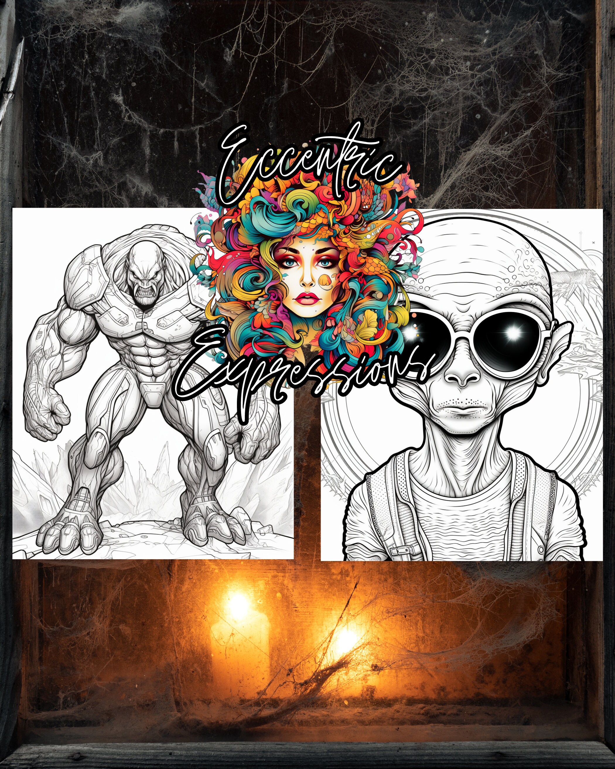 The Aliens Are Liberating Me From My Husband 50 Sexy Alien Coloring ...