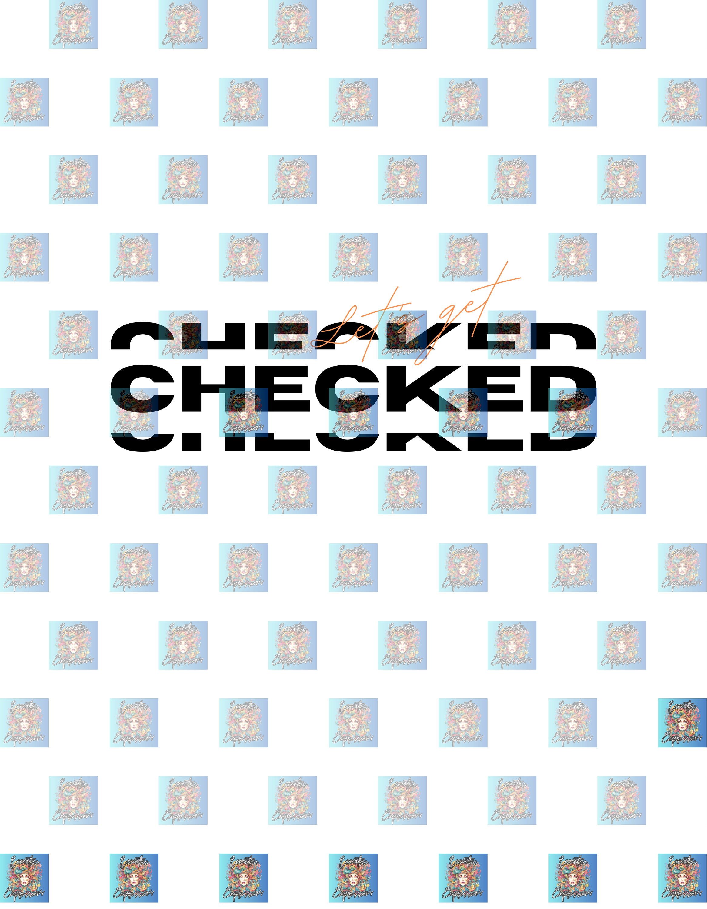 Let's Get Checked Layered SVG PNG Pdf Jpg Perfect for T-shirt Mug Wall Canvas Jacket Party Shirt ...