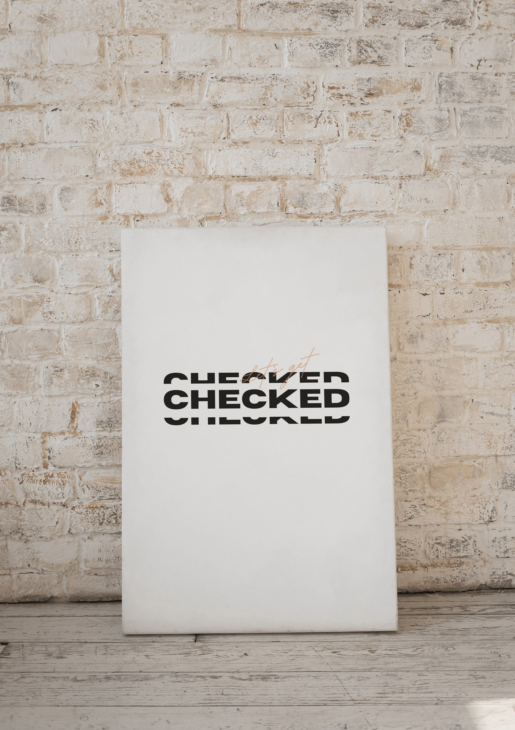 Let's Get Checked Layered SVG PNG Pdf Jpg Perfect for T-shirt Mug Wall Canvas Jacket Party Shirt ...