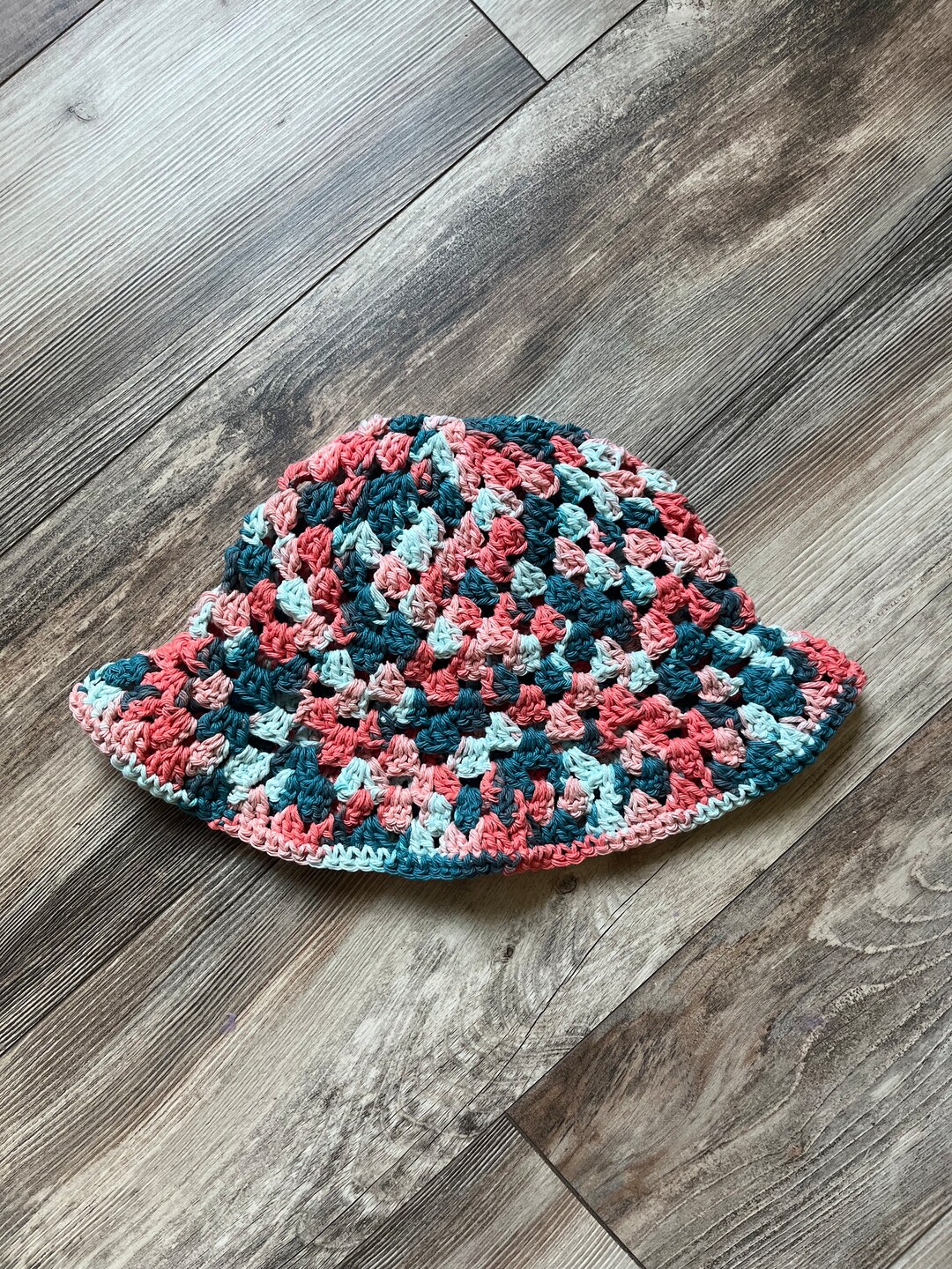 Crochet Granny Bucket Hat - Etsy