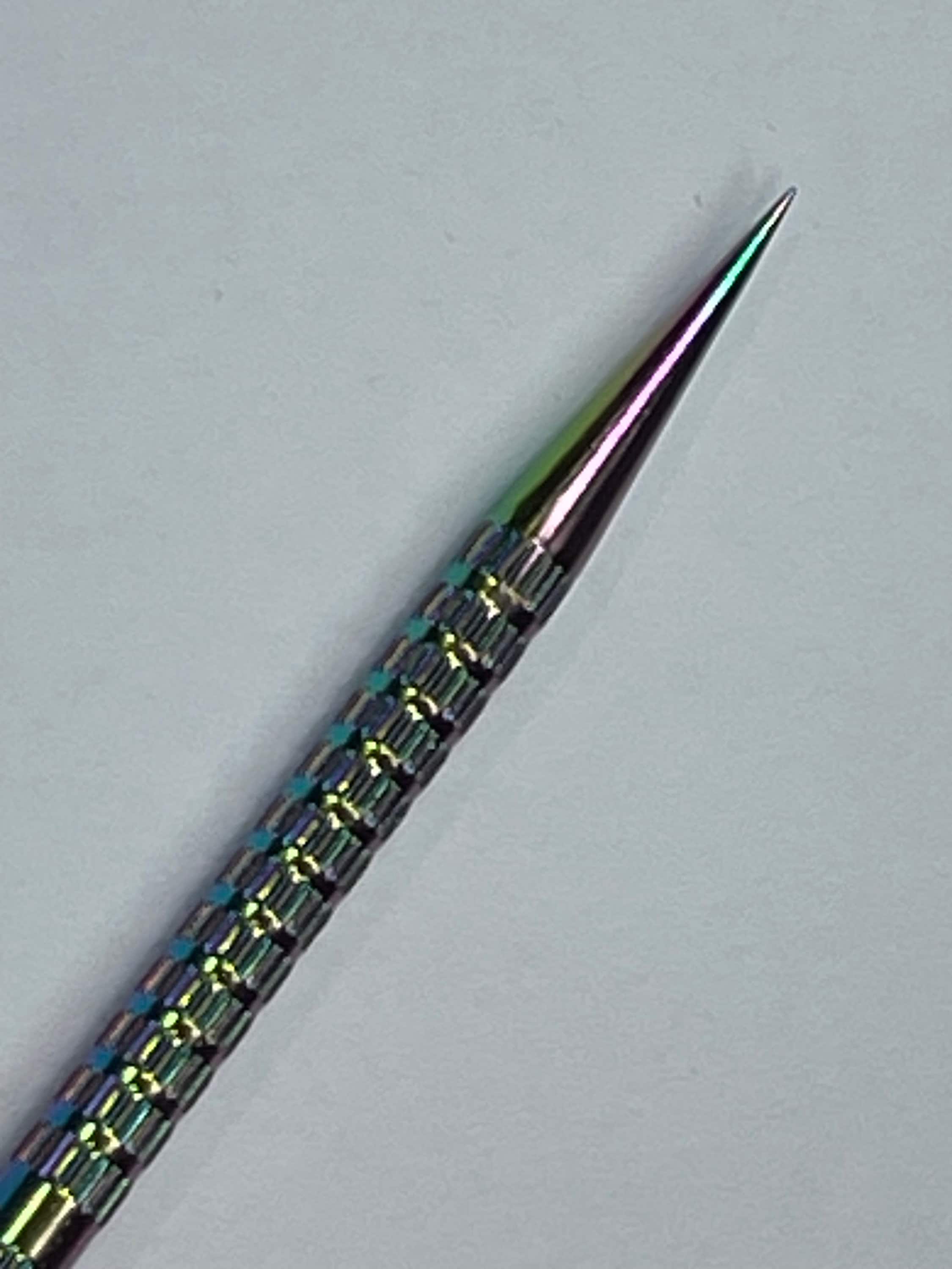 Rainbow Stainless Steel Dotting Pen Tool for Swooshes and Micro Dots ...