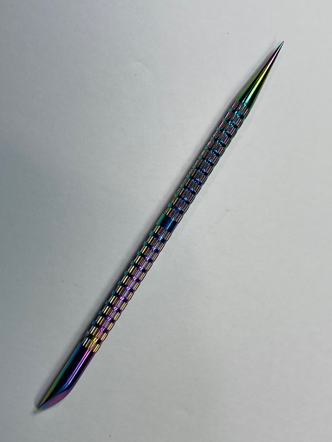 Rainbow Stainless Steel Dotting Pen Tool for Swooshes and Micro Dots ...
