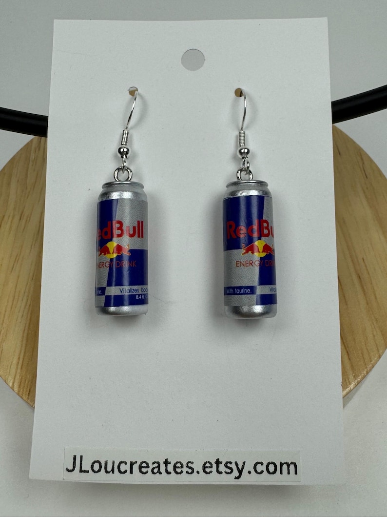 Earrings - Coke, Pepsi, Red Bull, ....novelty - Unique Earrings That ...