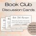 Book Club Monthly Invite Template Fully Editable in Canva Digital Book ...