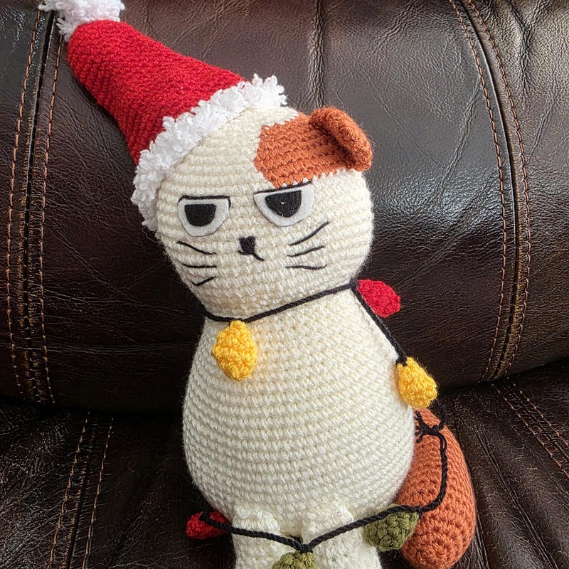 Crochet Grumpy Cat - Etsy