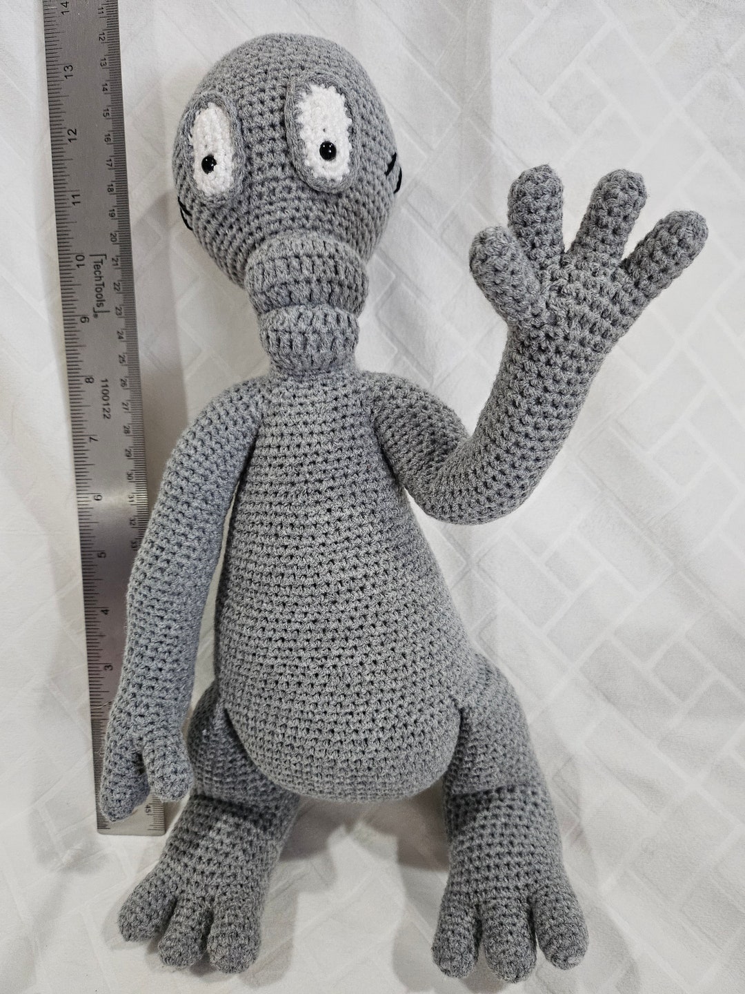 Crochet - Ready to Ship - Roger Alien From American Dad - 13" Tall ...