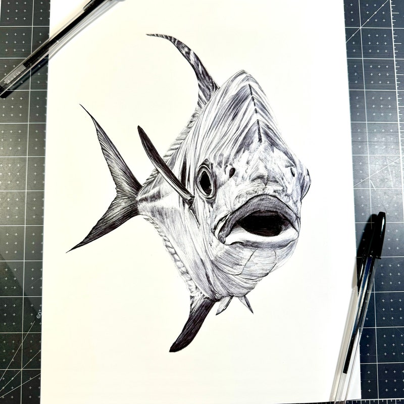 Paintings for Sale Fish - Etsy