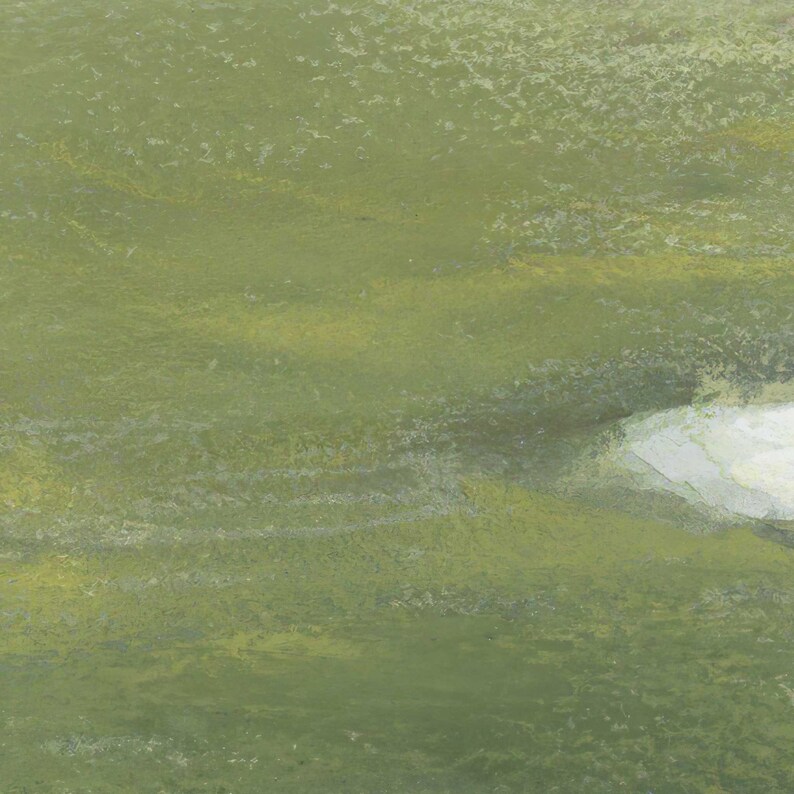 Watercolor River Landscape | Meander Belt | Art Print | Home Decor ...