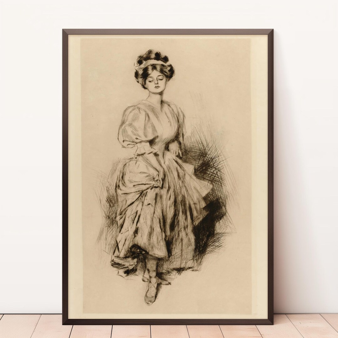 Dancing Girl Print | Spanish Dancer | Dance Wall Decor | Home Gift ...