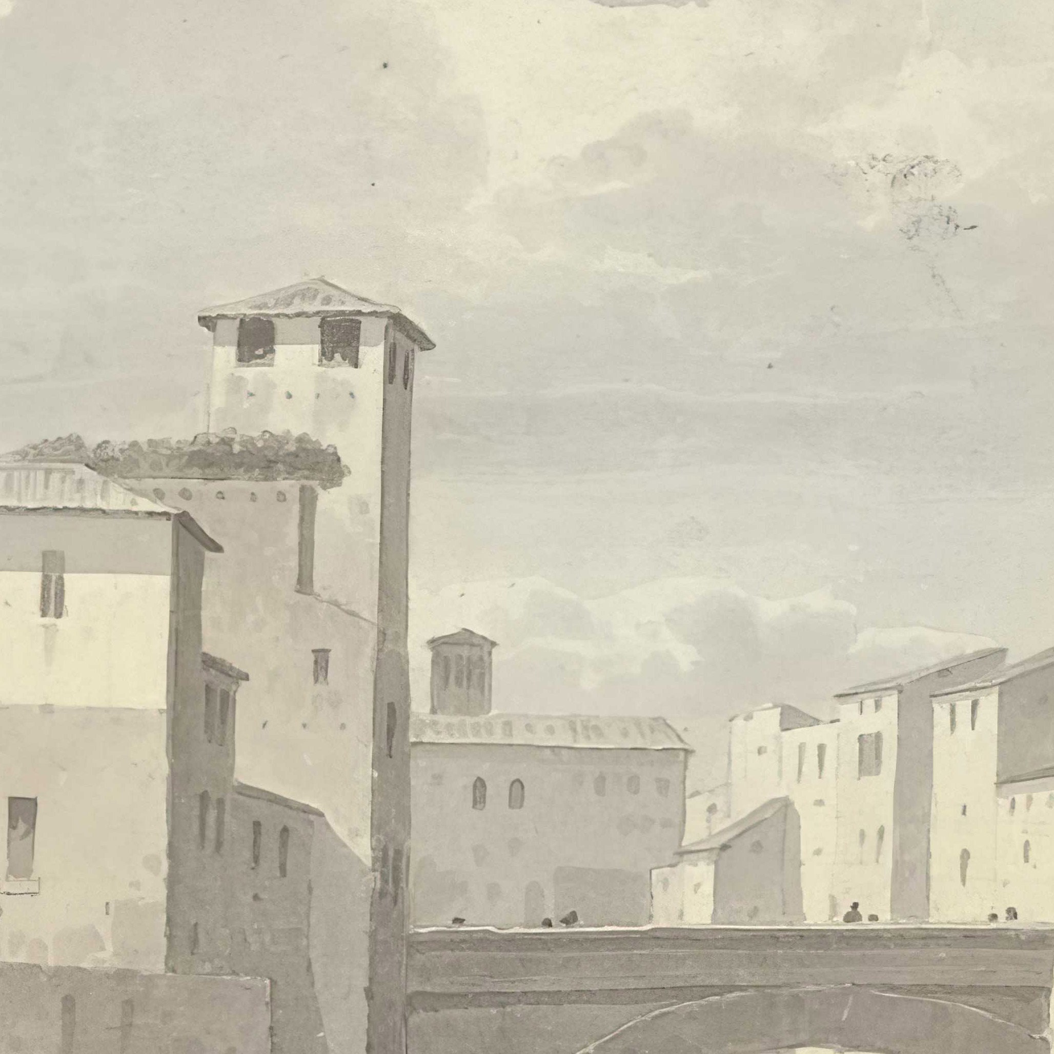 Cityscape Painting Printable | Rome Pastel Art Print | Rome Italy Print ...