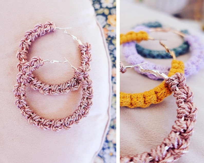 Macrame PATTERN Easy DIY Macrame Earring Tutorial for - Etsy Australia