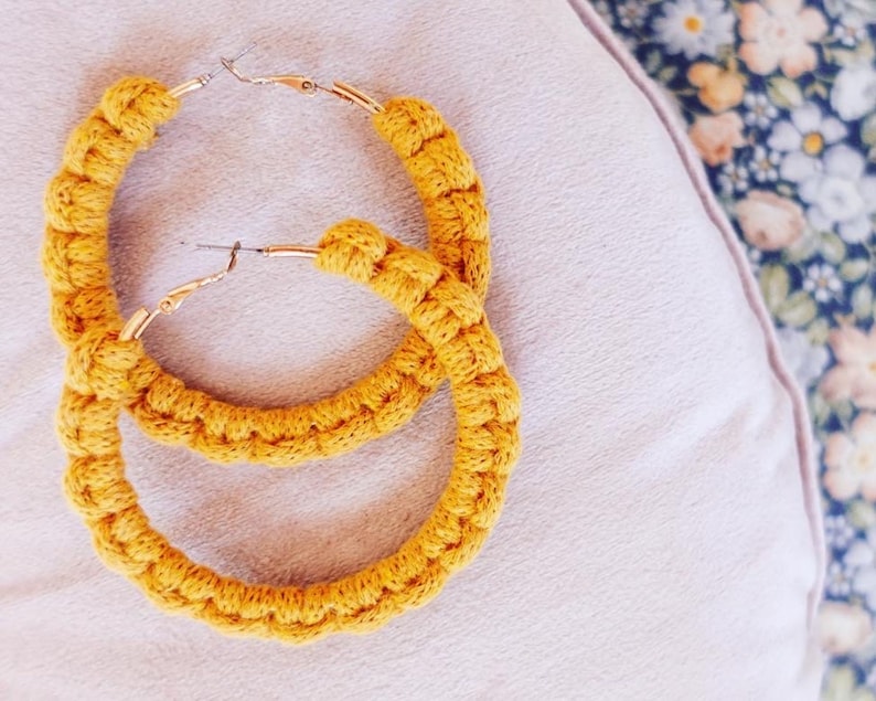 Macrame PATTERN Easy DIY Macrame Earring Tutorial for - Etsy Australia