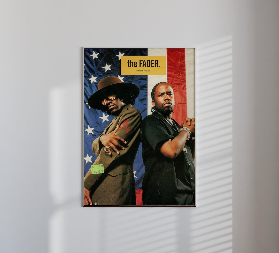 Artist Outkast, Magazine Cover, Magazine Poster, Rap Cover, Rap ...