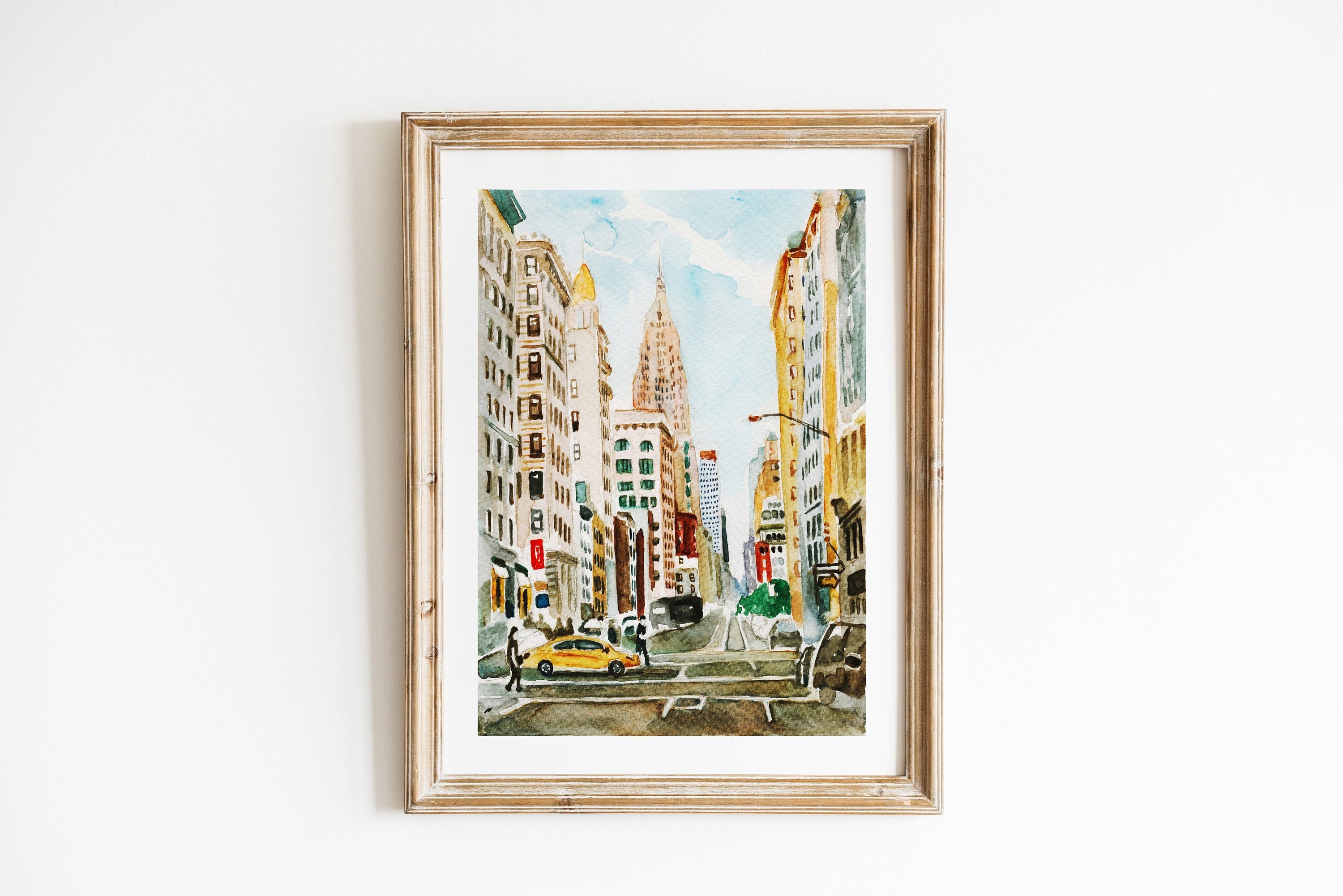 INSTANT DOWNLOAD New York City Print / New York Print / Chrysler ...