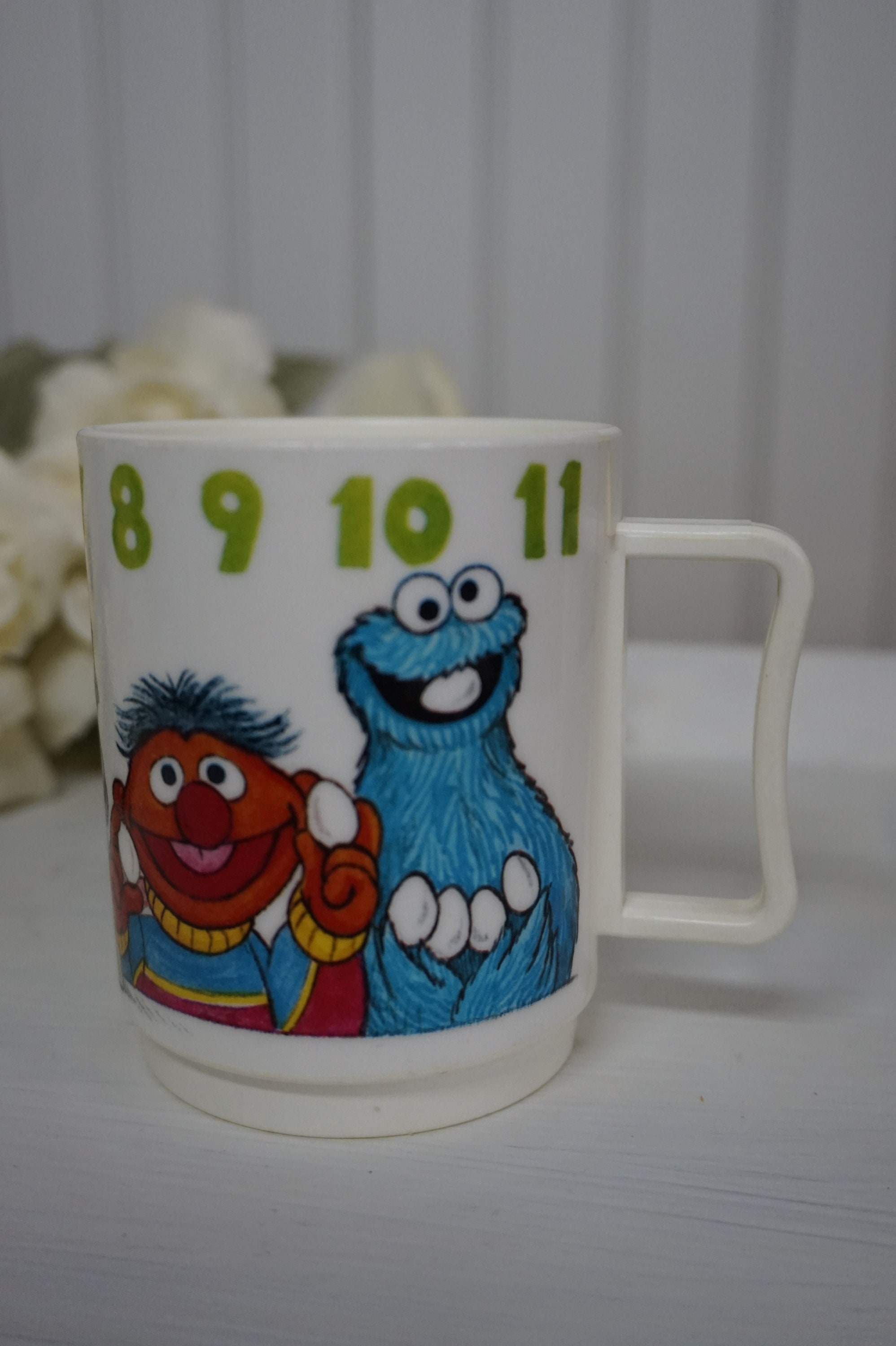 Vintage Sesame Street Child's Cup One Dozen Eggs - Etsy