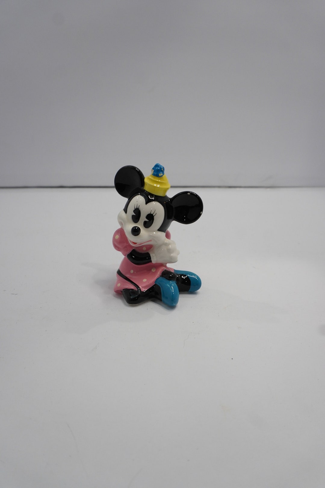 Vintage Ceramic Minnie Mouse Figurine - Walt Disney Productions - Made ...