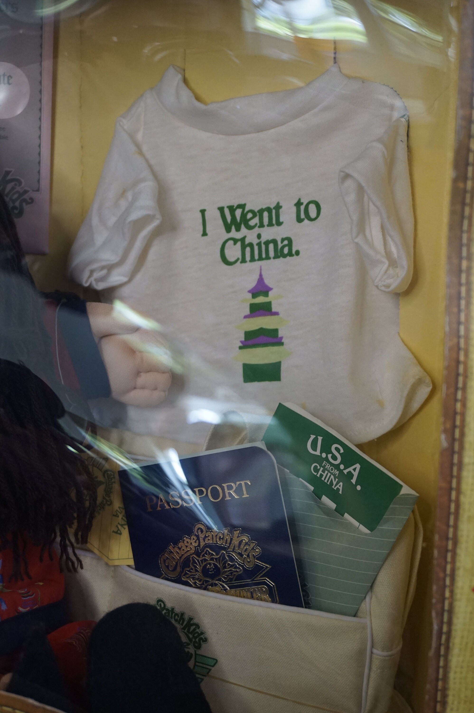 Coleco Cabbage Patch World Traveler Doll 1985 China Original Box ...