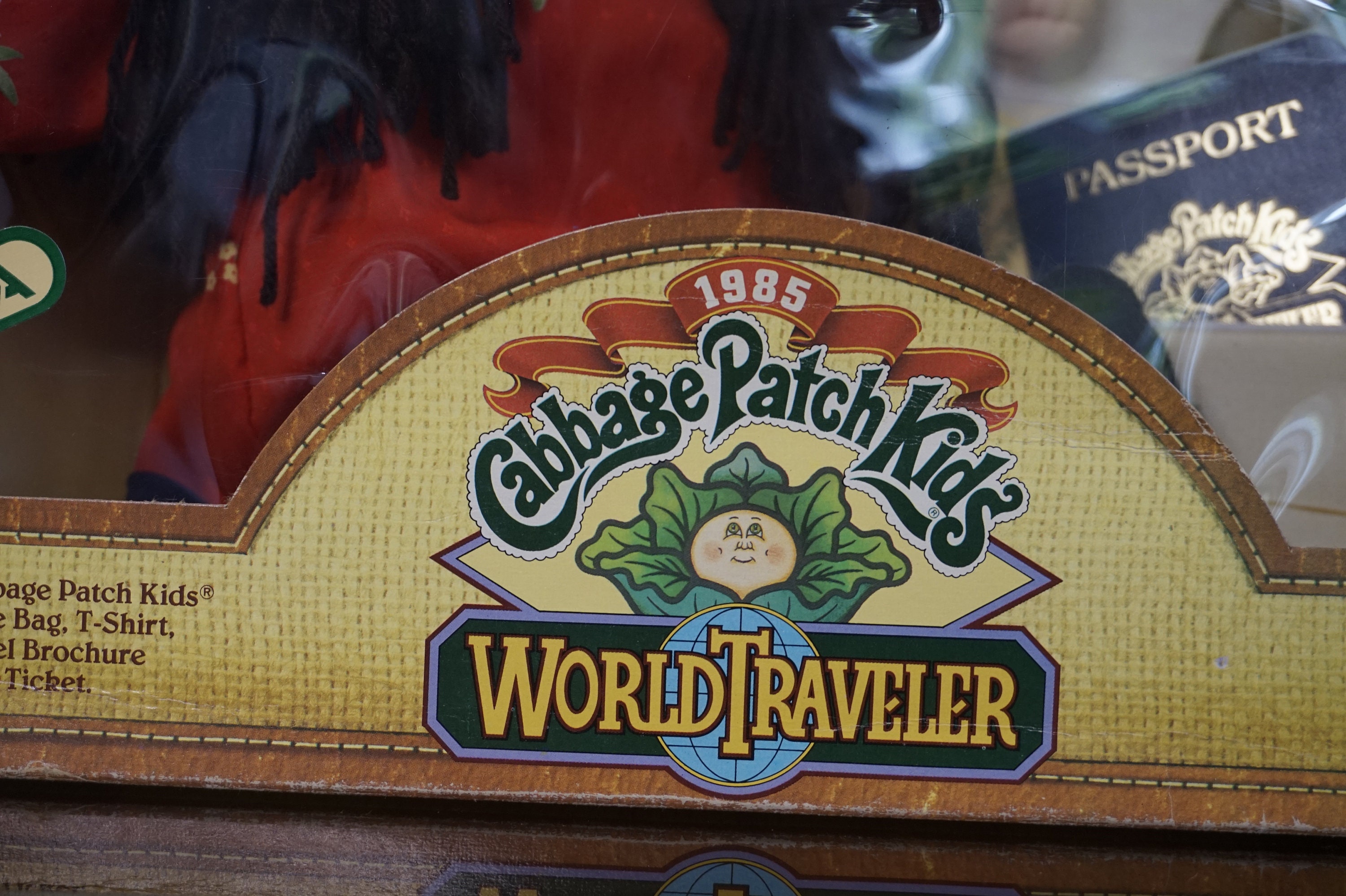 Coleco Cabbage Patch World Traveler Doll 1985 China Original Box ...