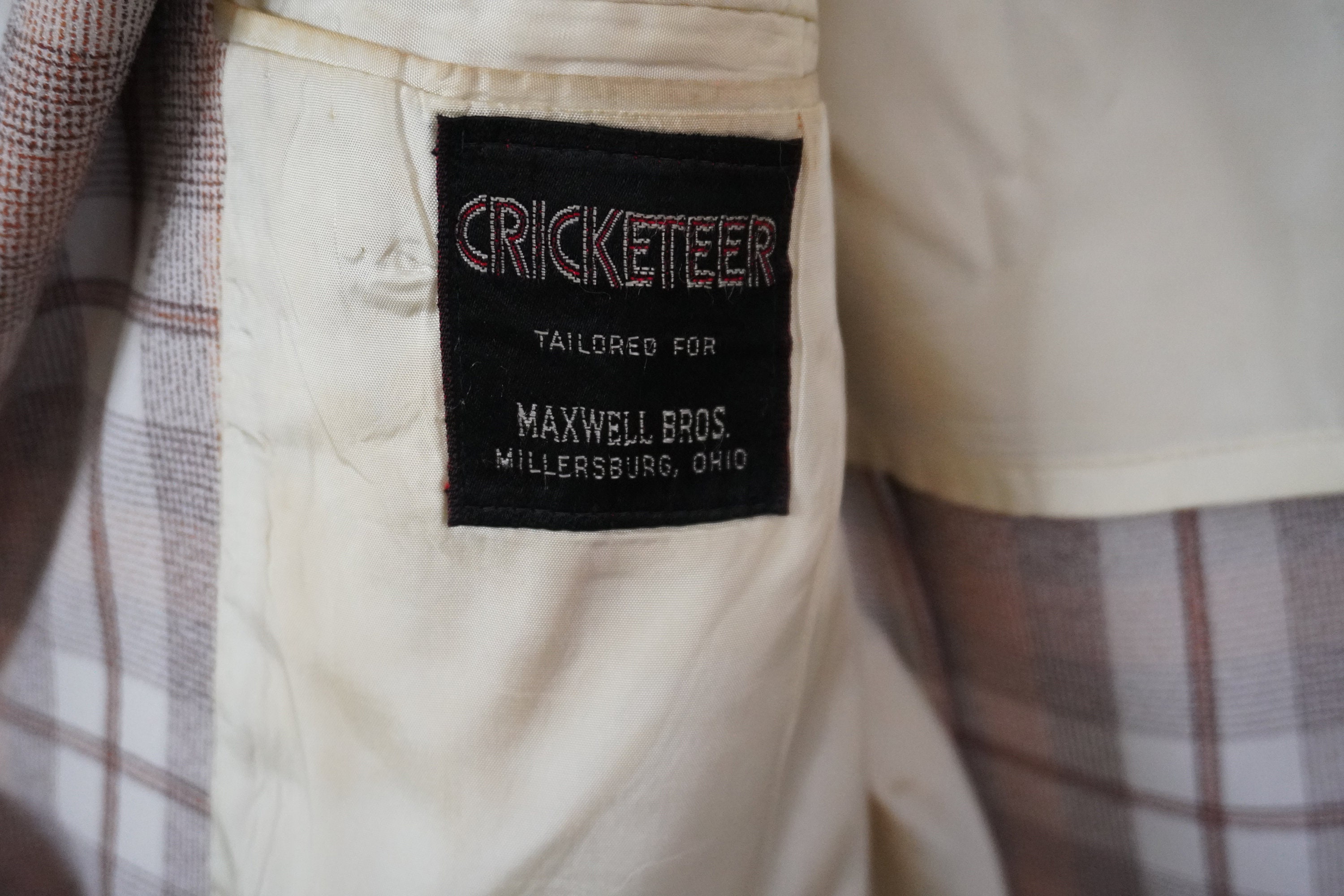 Men's Vintage Cricketeer Suit Coat 1970s men's - Etsy