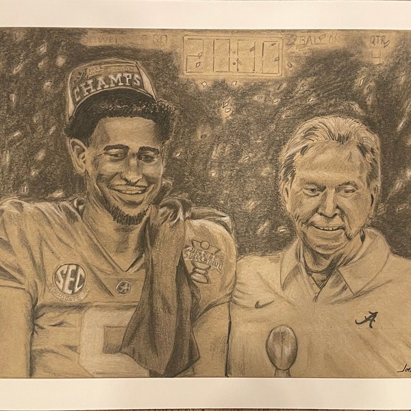 Nick Saban - Etsy