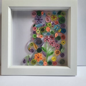 Four Seasons - Spring Quilling Art | Wall Decor | Quilled Art - Etsy