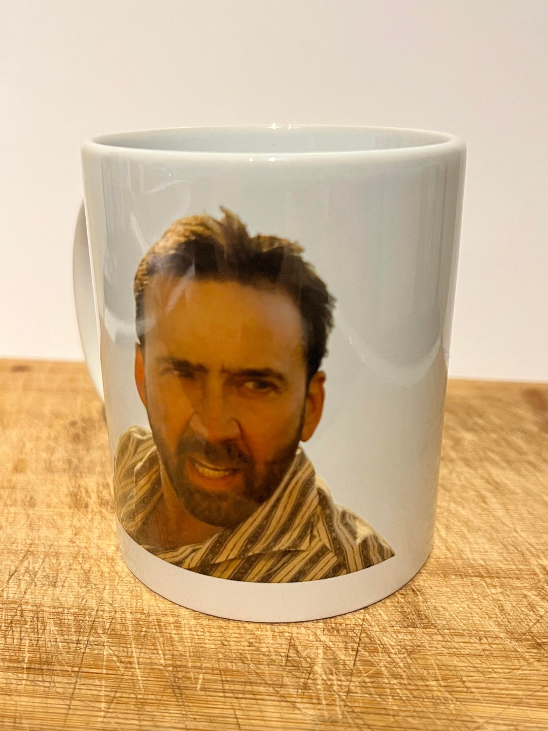Pedro Pascal Nicolas Cage Mug - Etsy