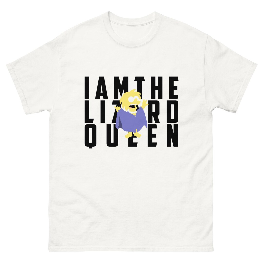 The Simpsons: Lizard Queen T-shirt - Etsy