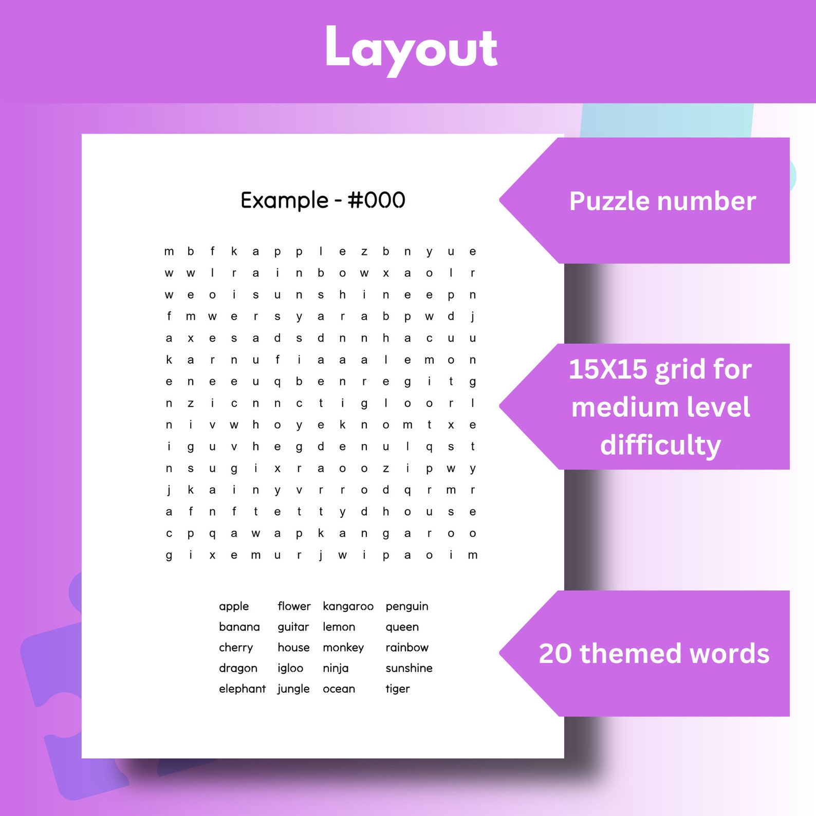 Mythical Monster Hunt Word Search 006: Fun Themed Challenge - Etsy