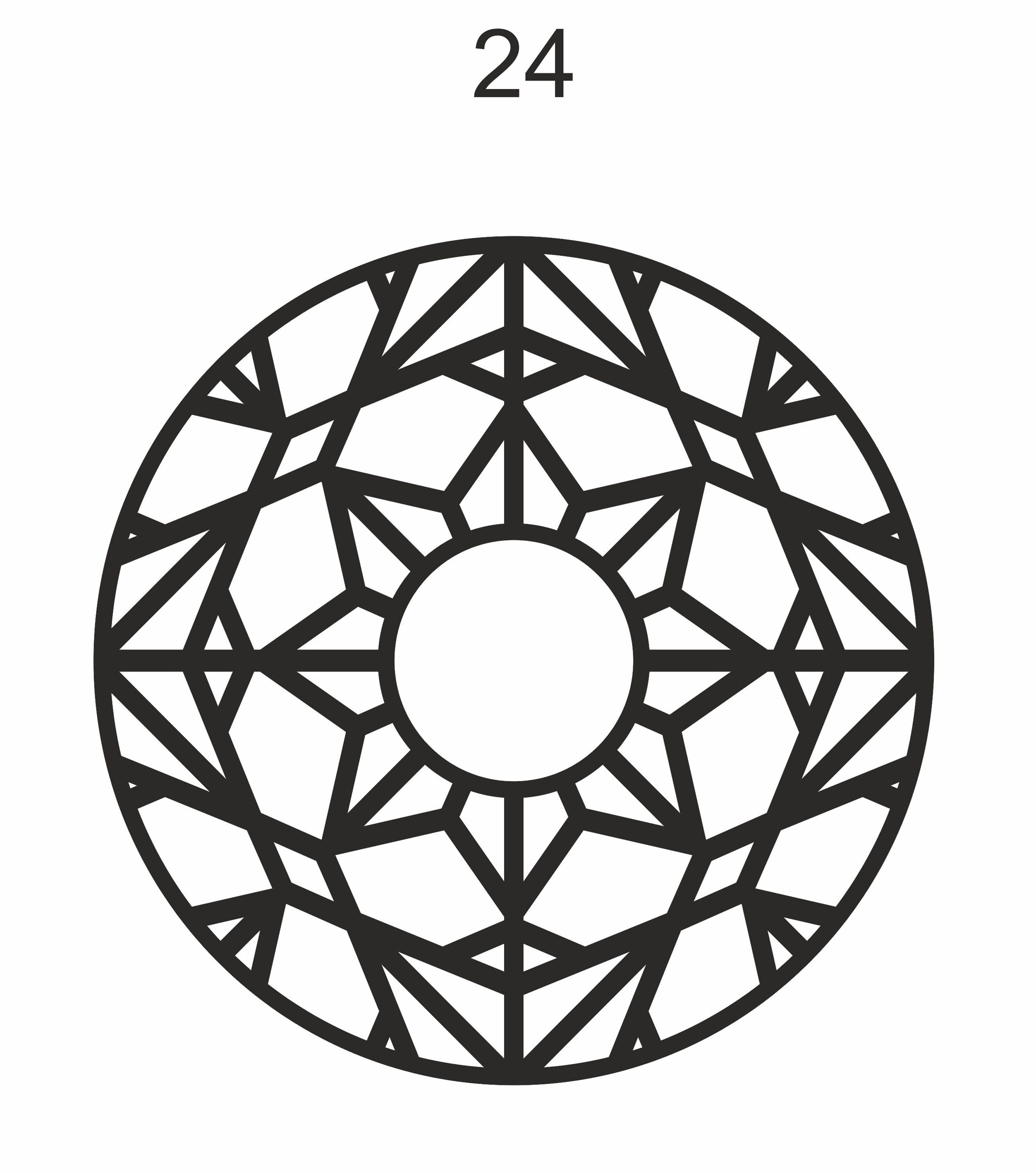 Circle Pattern Panel Collection 100 Svg Files Panel Dxf SVG, Laser Cut ...