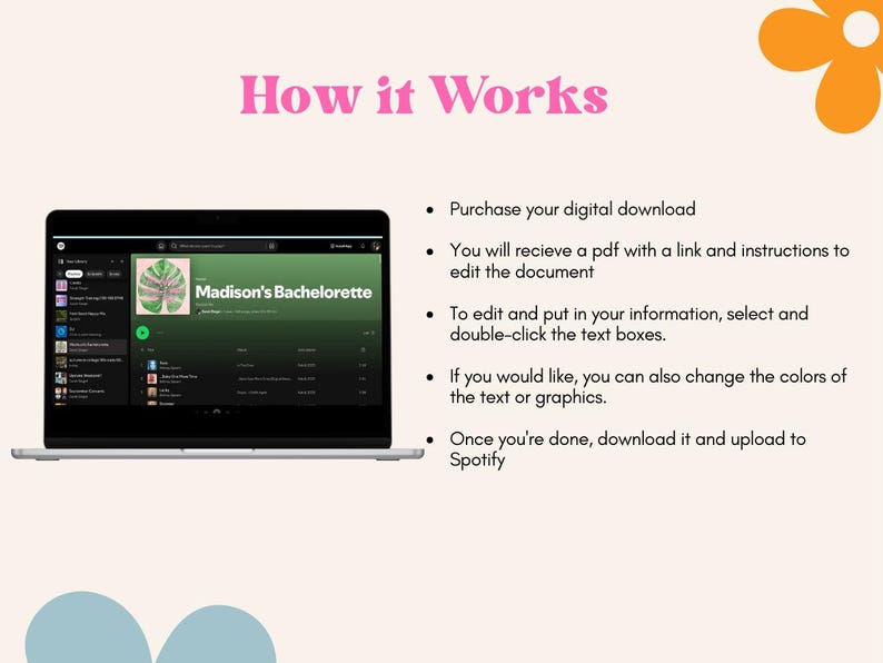 Y2K Playlist Cover | 2000s-themed Bachelorette| Fully Customizable ...