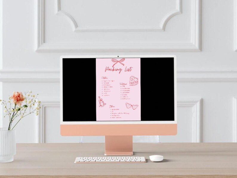 Coquette "she’s Tying the Knot" Bachelorette Party Packing List ...