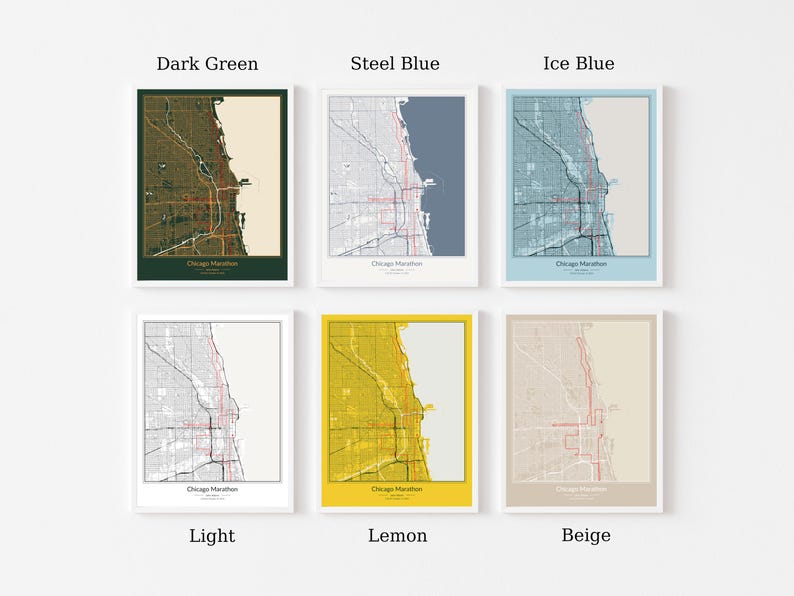 Custom Boston Marathon Route Map, Personalized Boston Marathon Map ...