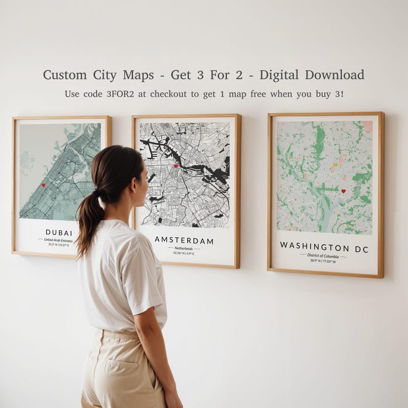 Personalized Map Art - Etsy