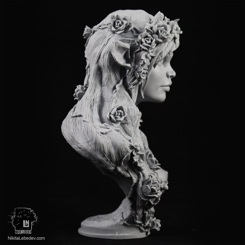 Faun Girl Resin Garage Kit Sculpture, Mythical Goddess Statue - Etsy