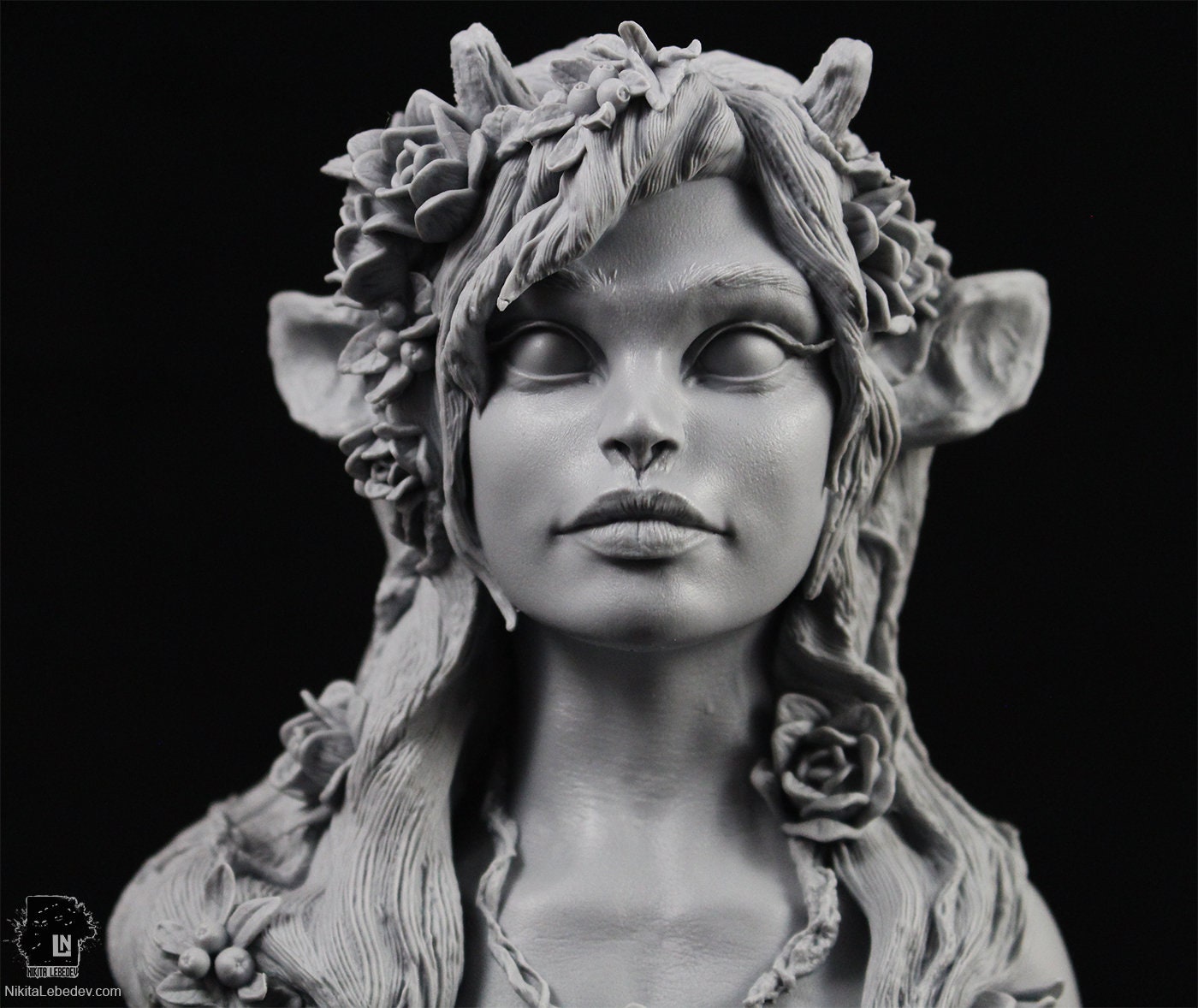 Faun Girl Resin Garage Kit Sculpture, Mythical Goddess Statue - Etsy