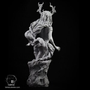 Dryad Resin Garage Kit Sculpture, Mythical Goddess Statue - Etsy