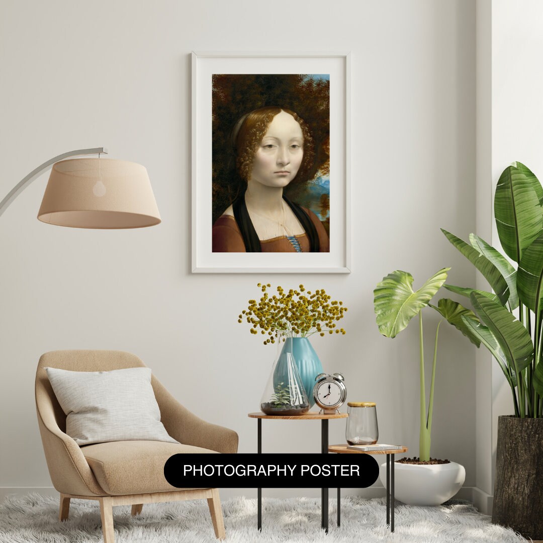 Leonardo Da Vinci Print, Digital Download Leonardo Da Vinci Poster, Da ...