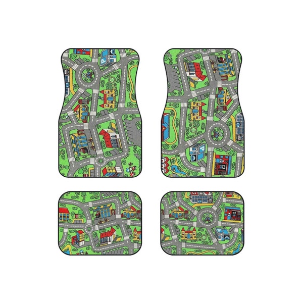 Car Play Mat - Etsy