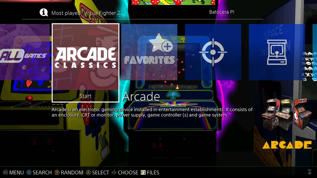 Raspberry Pi 5 Batocera V39 Retro Arcade Games 256gb Micro SD Card - Etsy