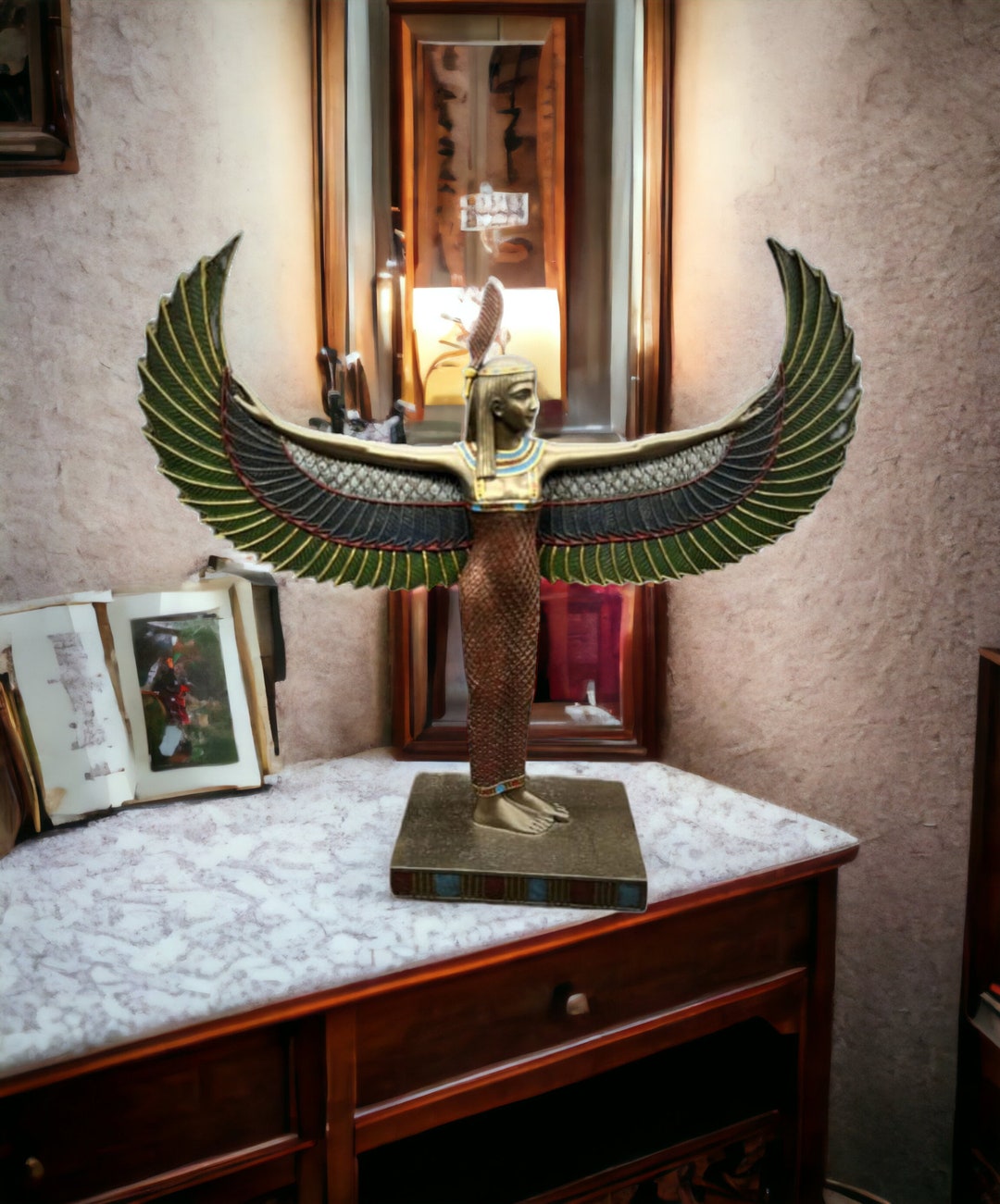 Isis / Ancient Egyptian Goddess Isis Decorative Trinket & Souvenirs - Etsy